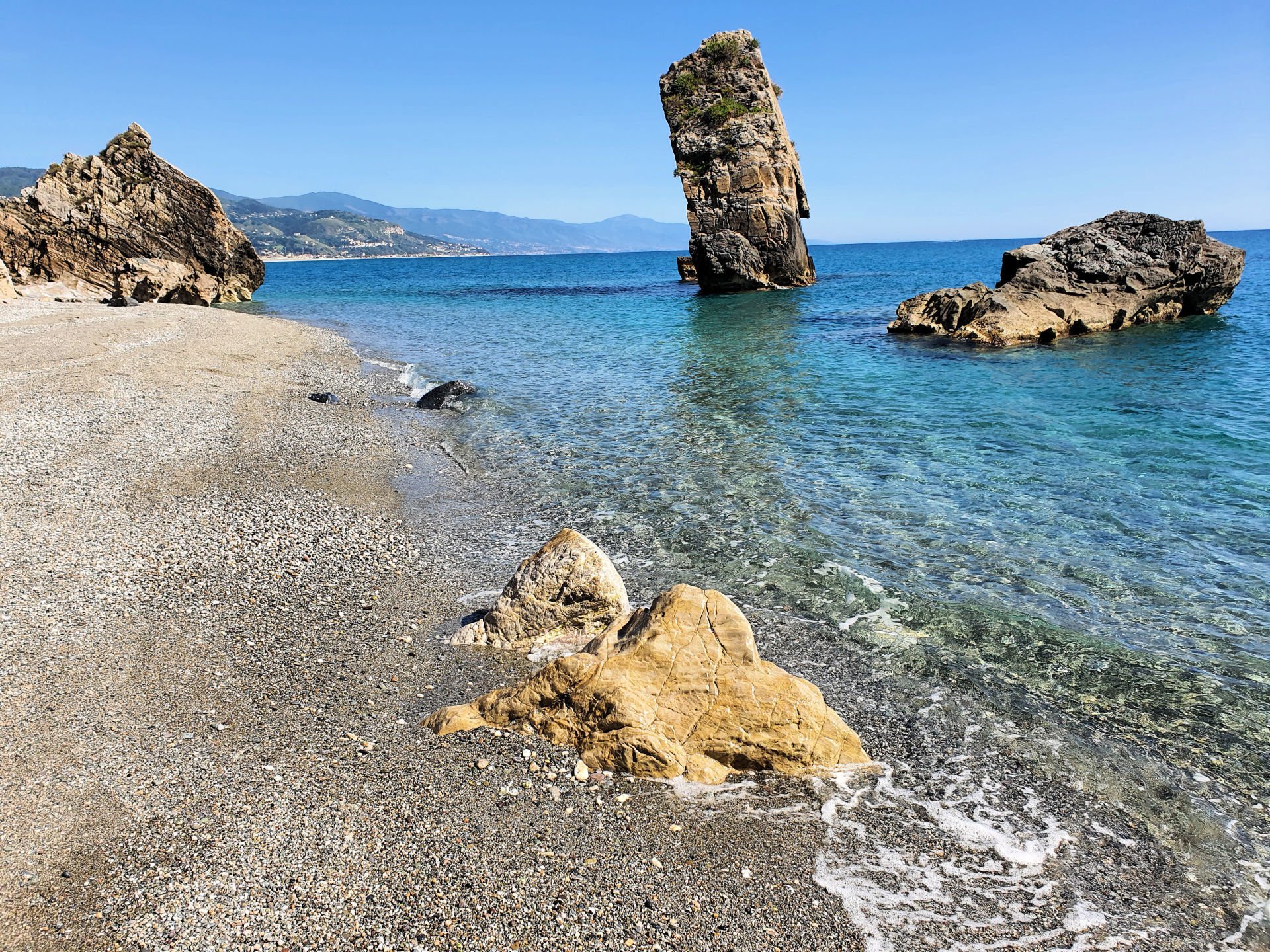 Mare e spiaggia attrezzata | Cetraro, CS | Albergo San Michele