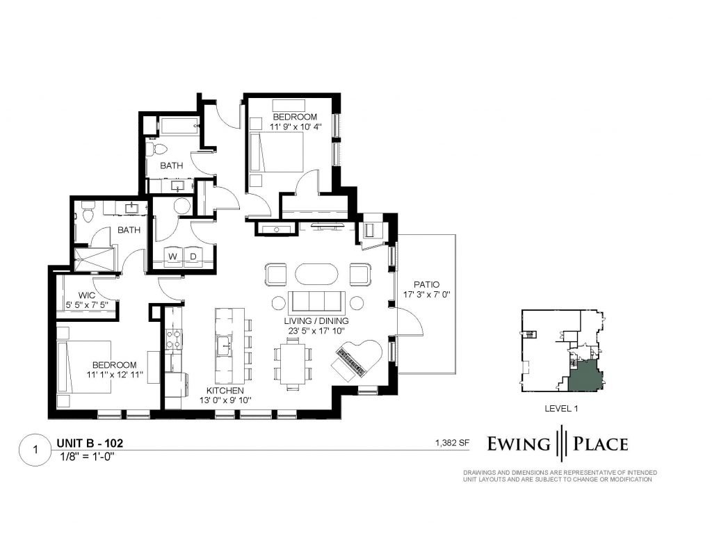 Floor Plans - Ewing Place