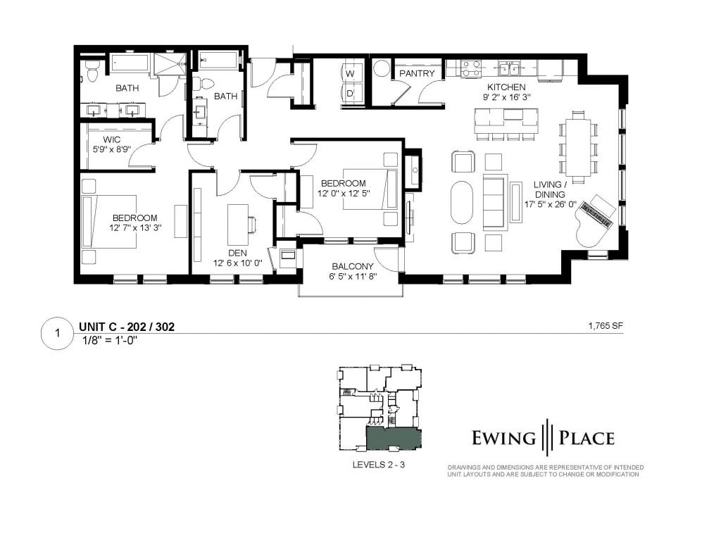 Floor Plans - Ewing Place