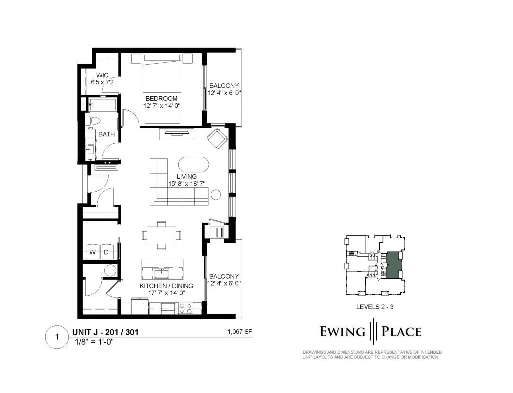 Floor Plans - Ewing Place