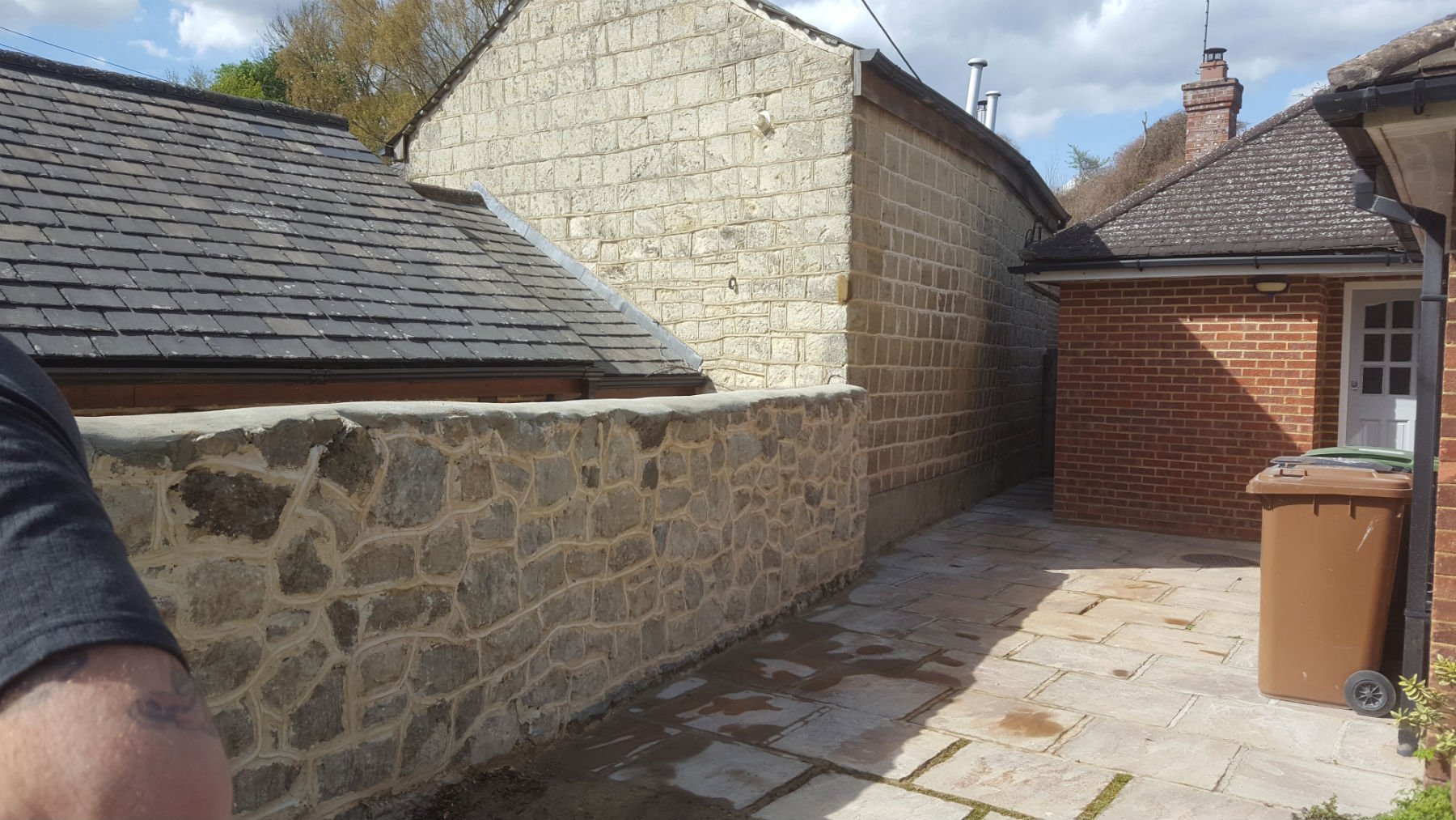 Ragstone walls | Aj Grant Builders