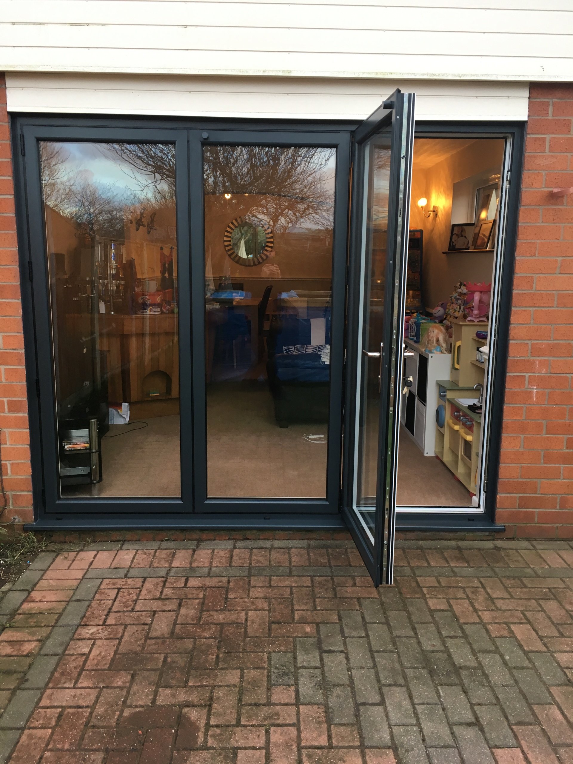 Installing french doors | Creative Windows Ltd