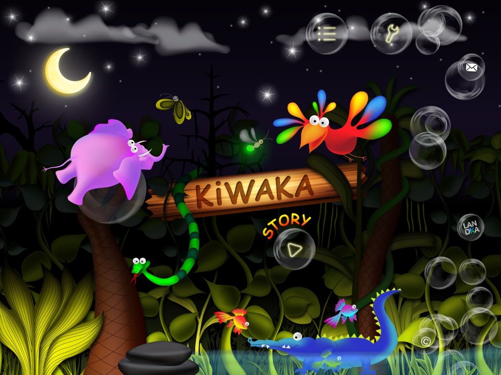 Kiwaka Story - Interactive Book for Kids - App by LANDKA