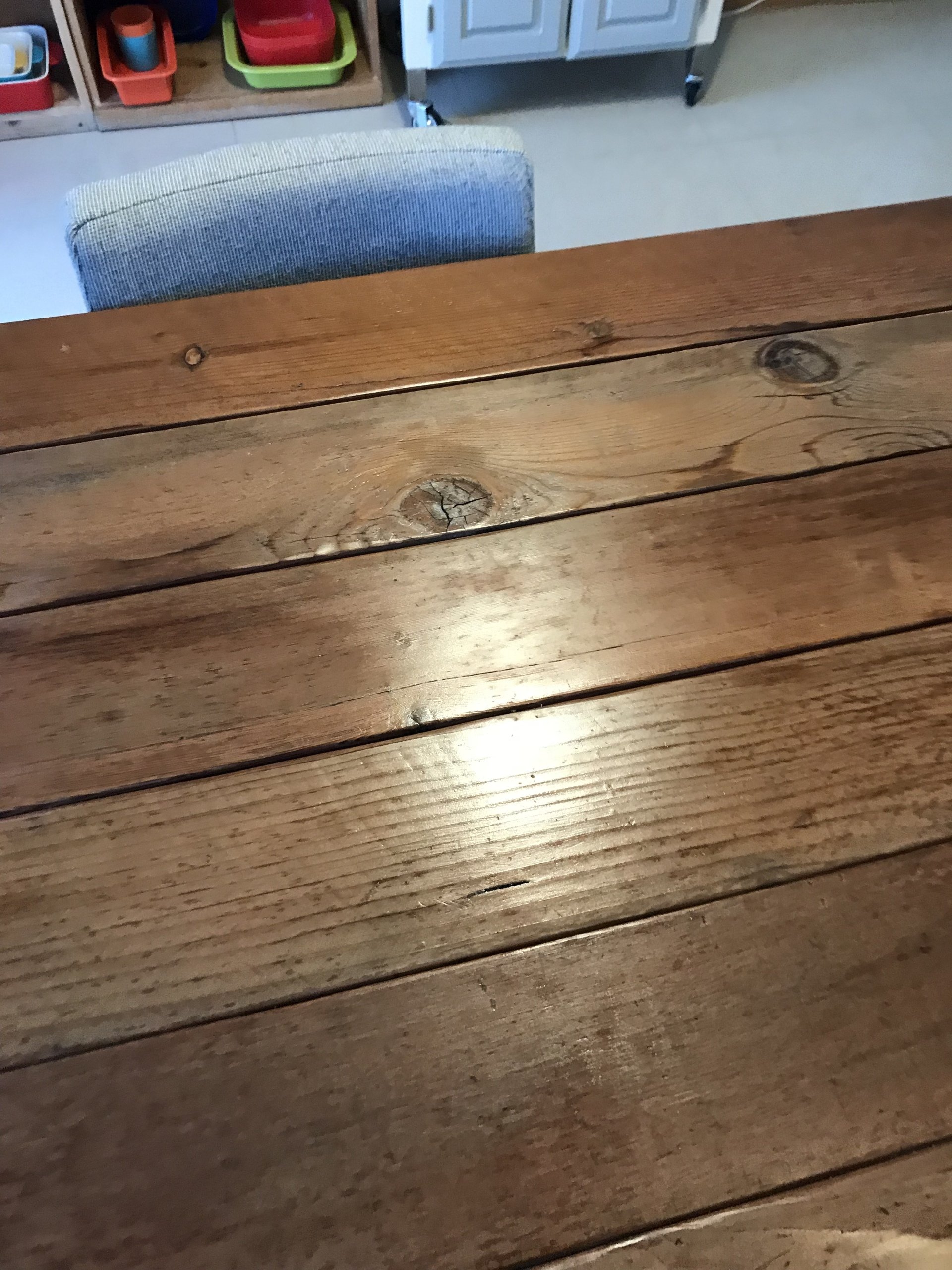 Recommendation for Damaged Wood Table : r/boulder