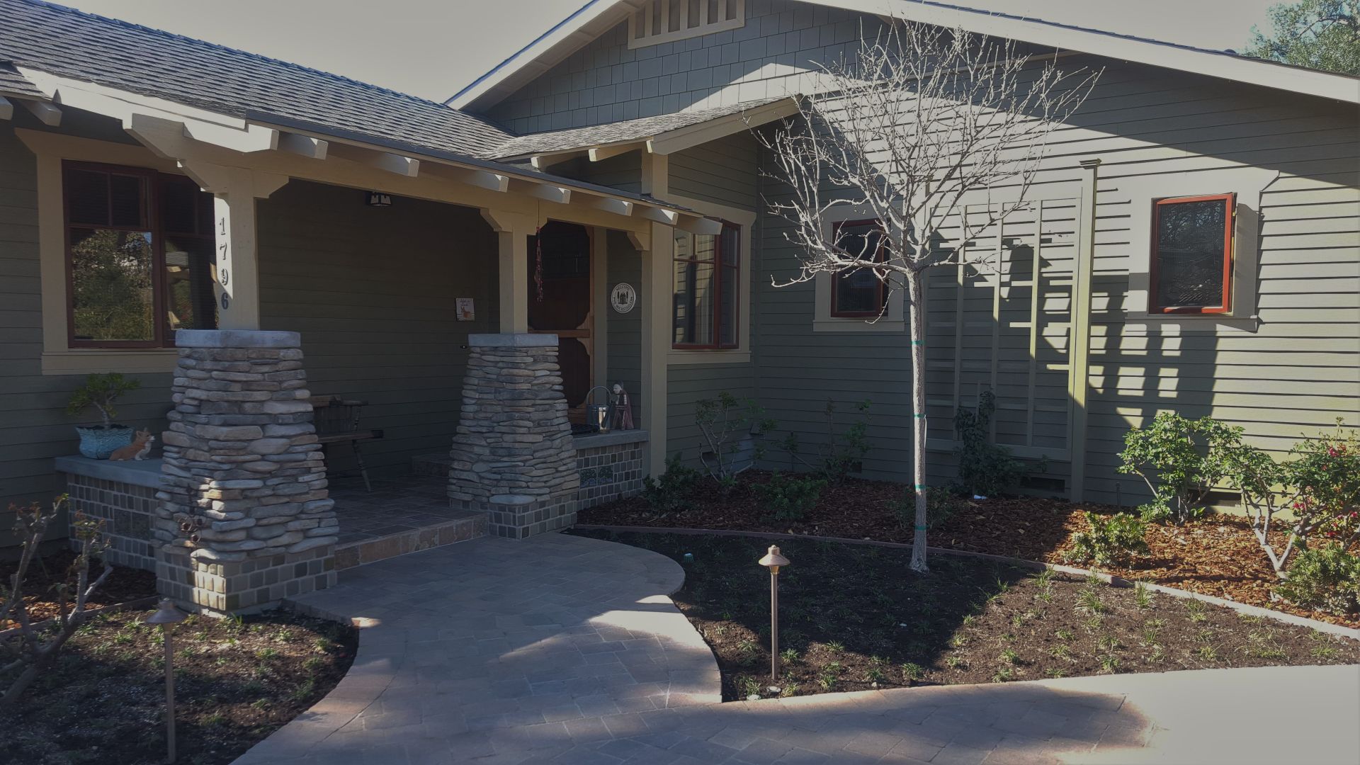 Arts and Crafts Ranch Landscape Makeover - John Beaudry Landscape Design