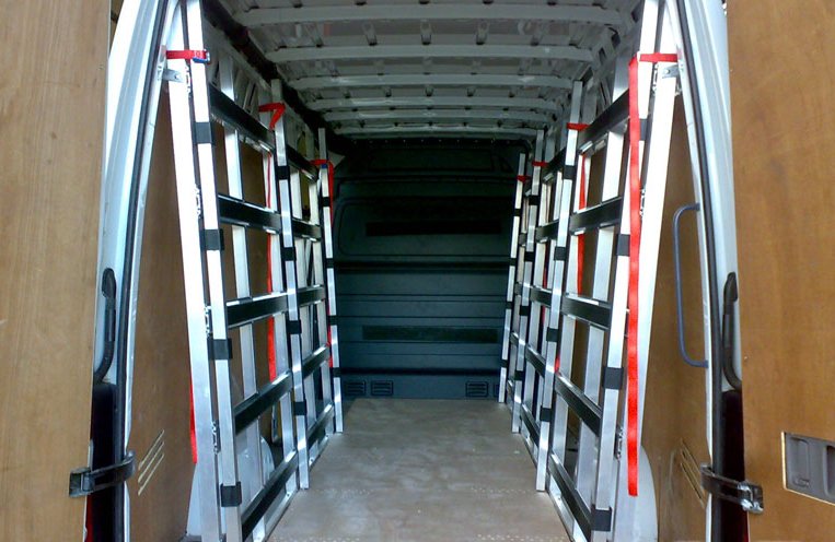 Van Racking | Top Fleet - The Ultimate Glass Racks