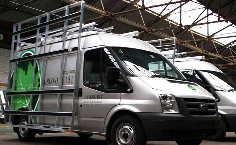 Van Racking | Top Fleet - The Ultimate Glass Racks