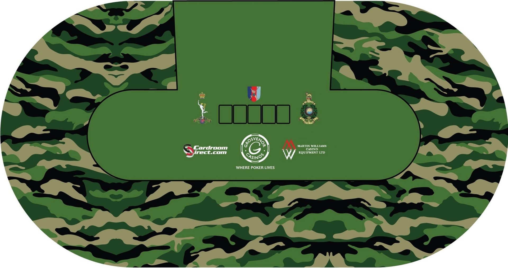 Custom Printing for Poker Tables in the UK | Cardroom Direct