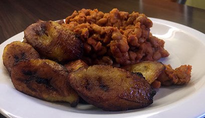 African bean dishes by trained chefs at Tomi's Kitchen