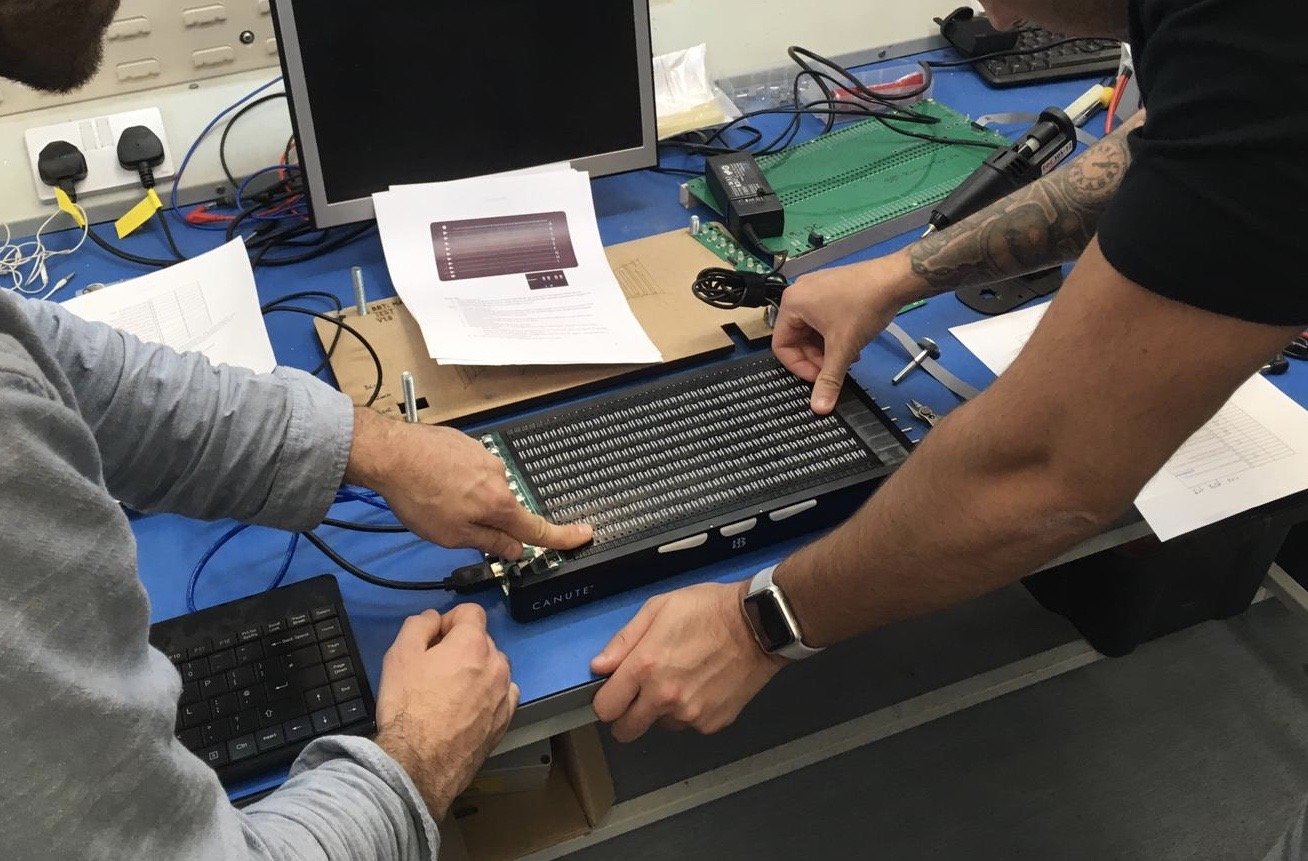 Multiline Braille e-reader from prototype build to finished product