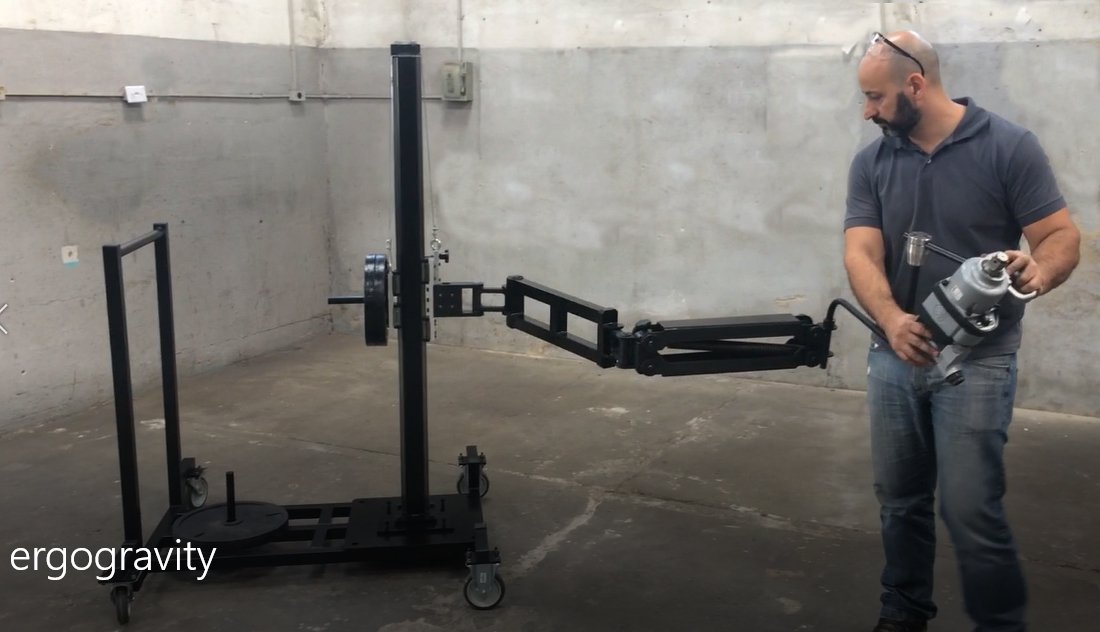 ZERO GRAVITY ARM - INDUSTRIAL ARMS - TOOL HANDLE ZEROG ARMS