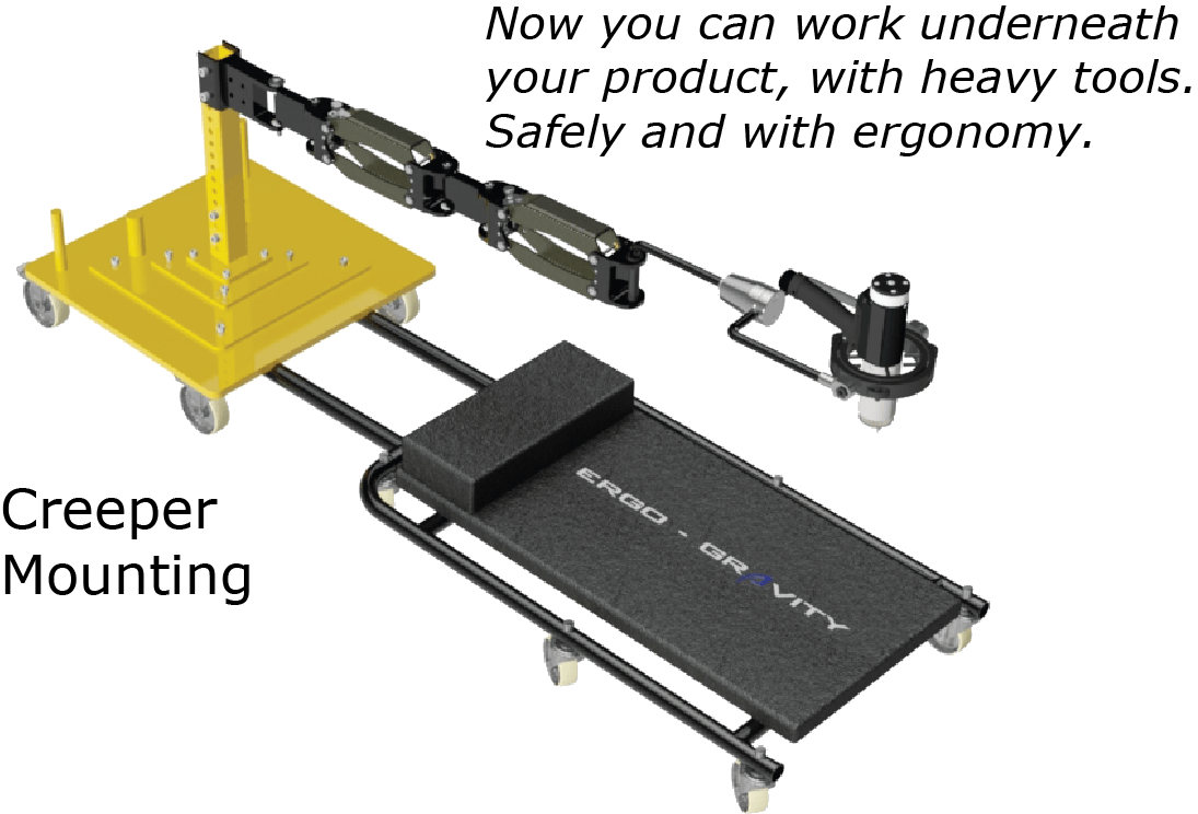 ZERO GRAVITY ARM - INDUSTRIAL ARMS - TOOL HANDLE ZEROG ARMS