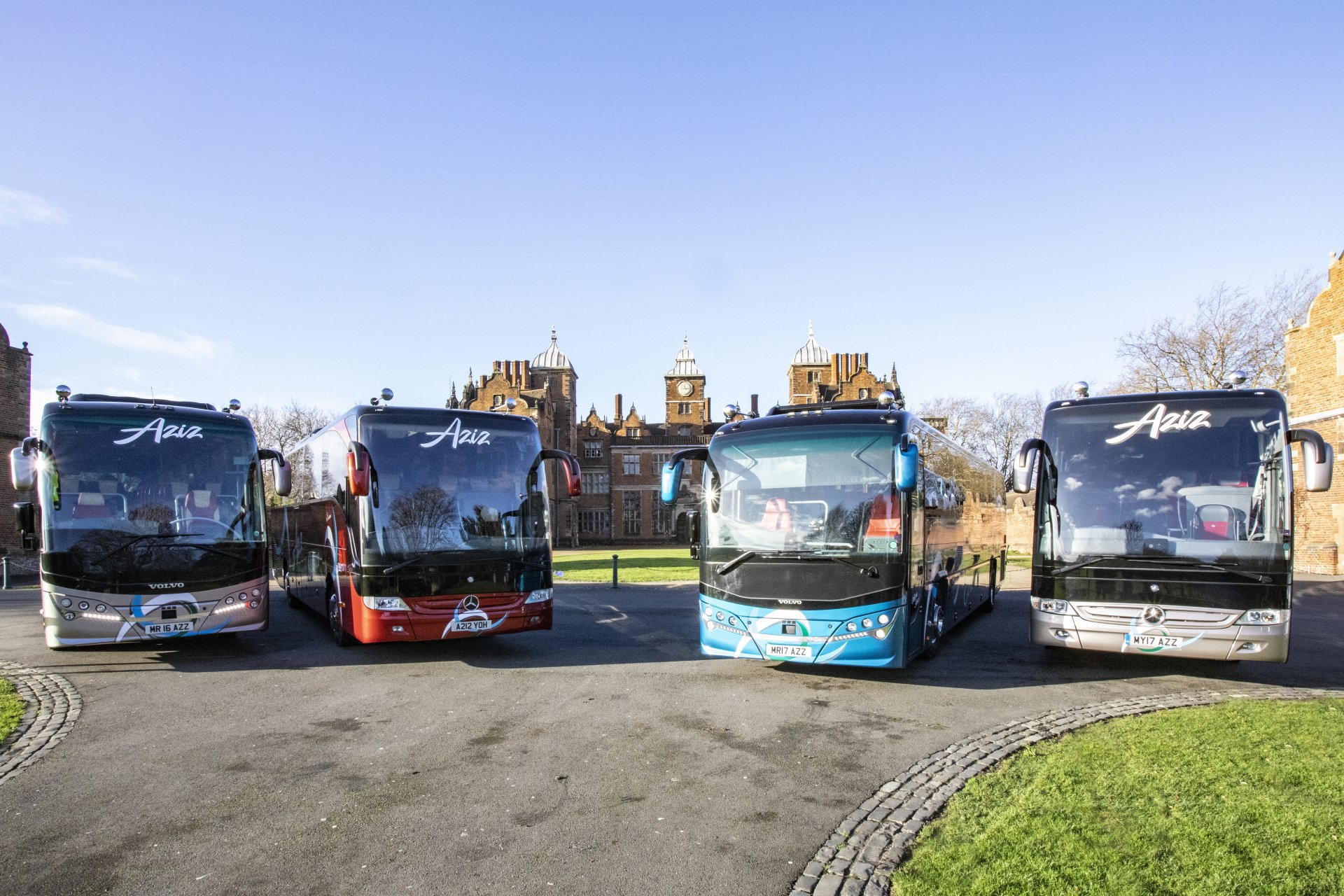 For affordable coach hire in West Midlands, call Aziz Coach Service