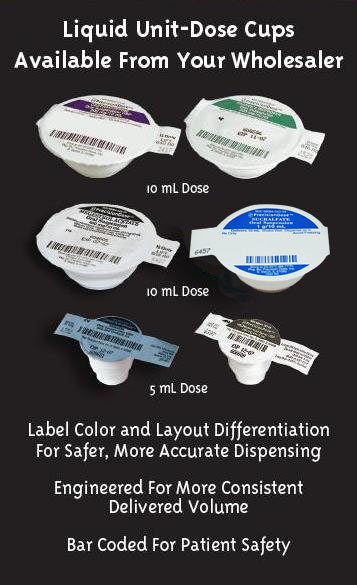 Precision Dose, Inc. Liquid Unit Dose Medications