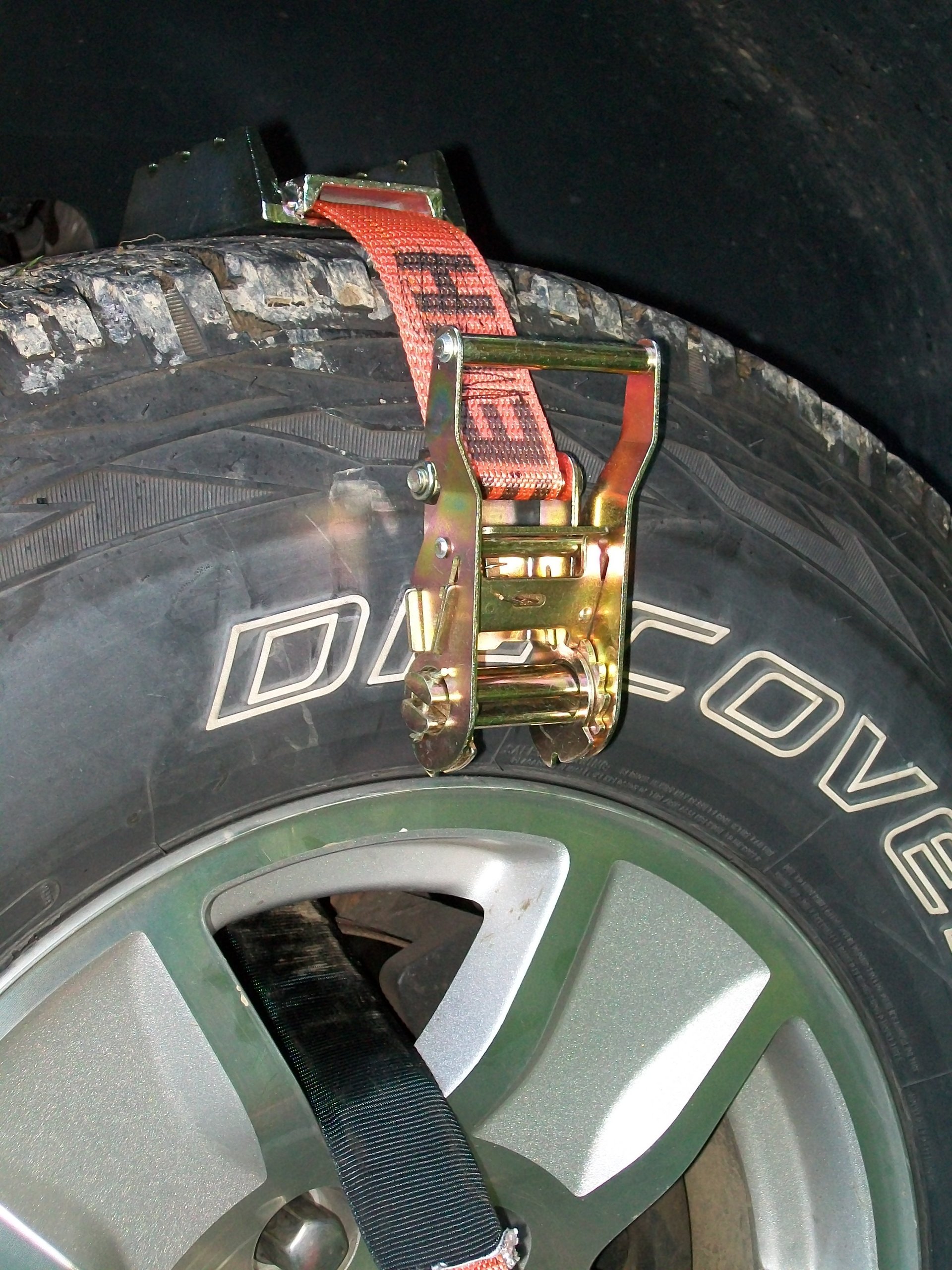 Tire traction aid installation instructions