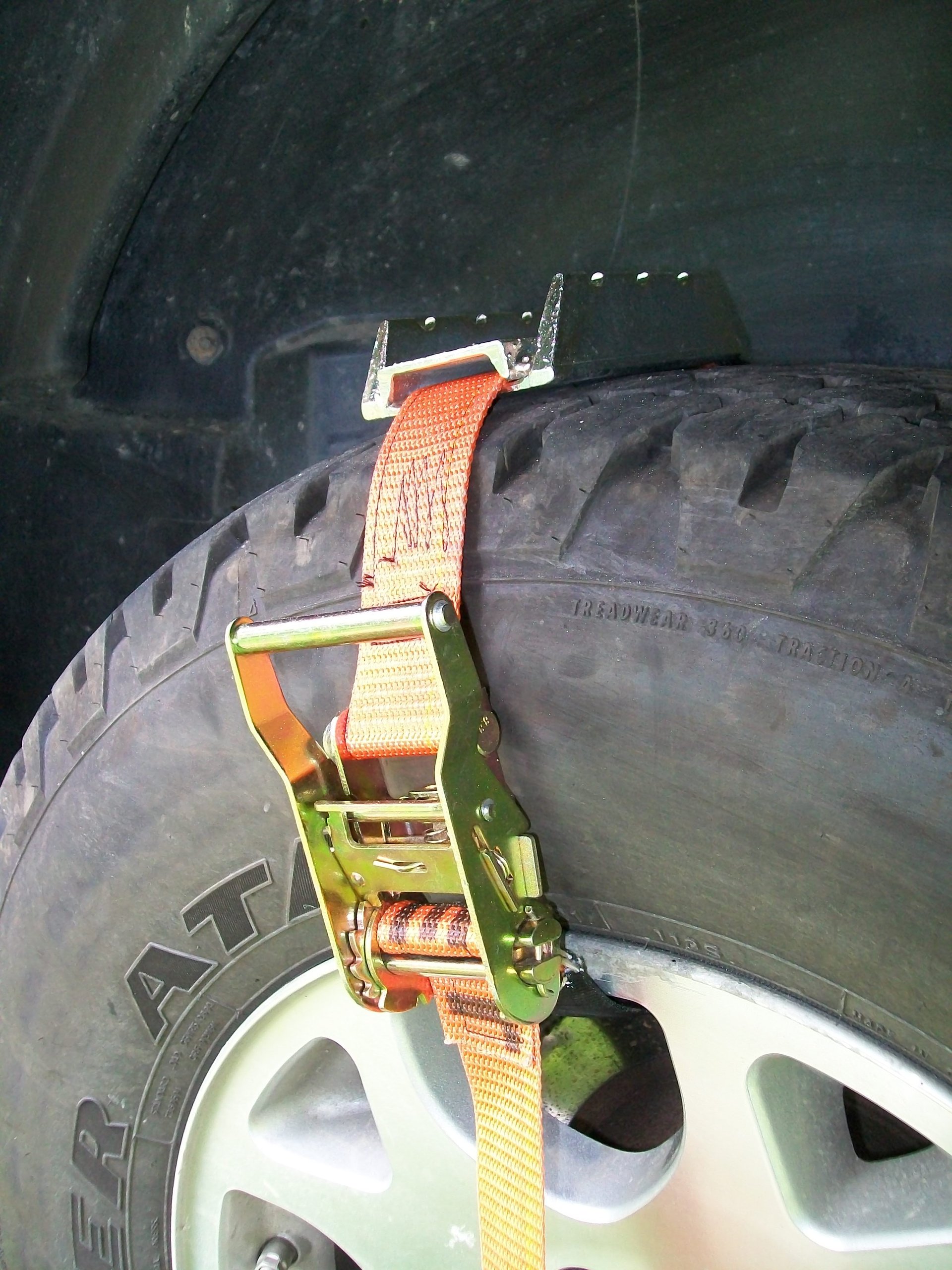 Tire traction aid installation instructions