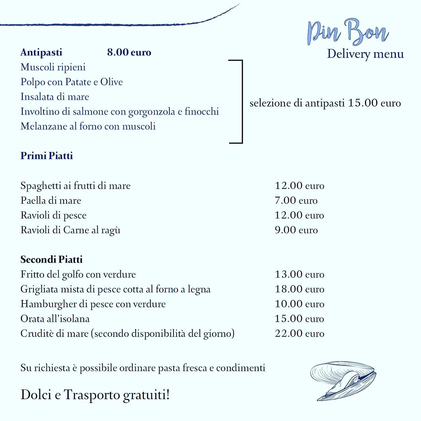 Ristorante con vista panoramica | Lerici, SP | Ristorante Pin Bon