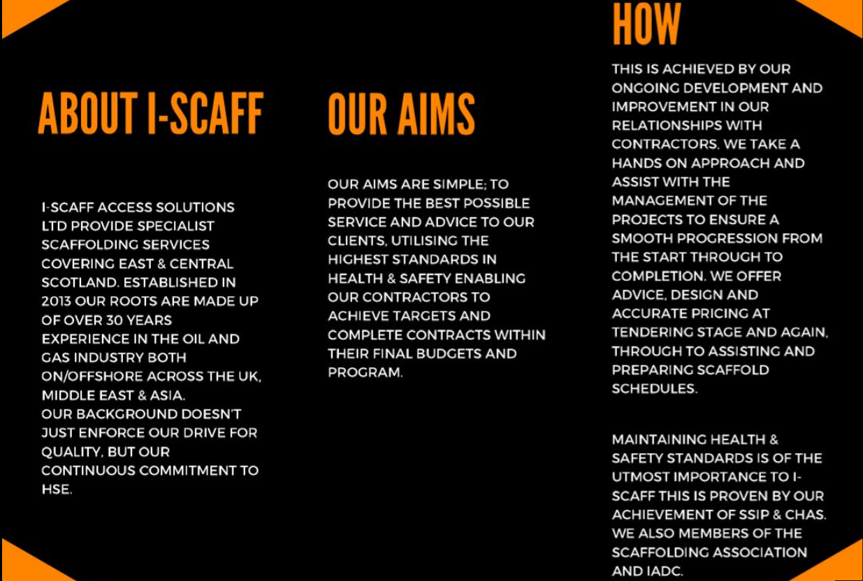Scaffolding company | I-Scaff Access Solutions Ltd