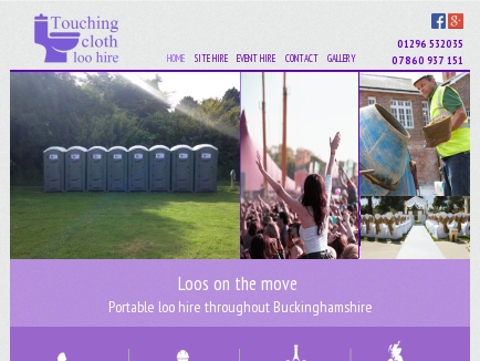 Portable Loo Hire in Aylesbury, Buckinghamshire | Touching Cloth Loo Hire