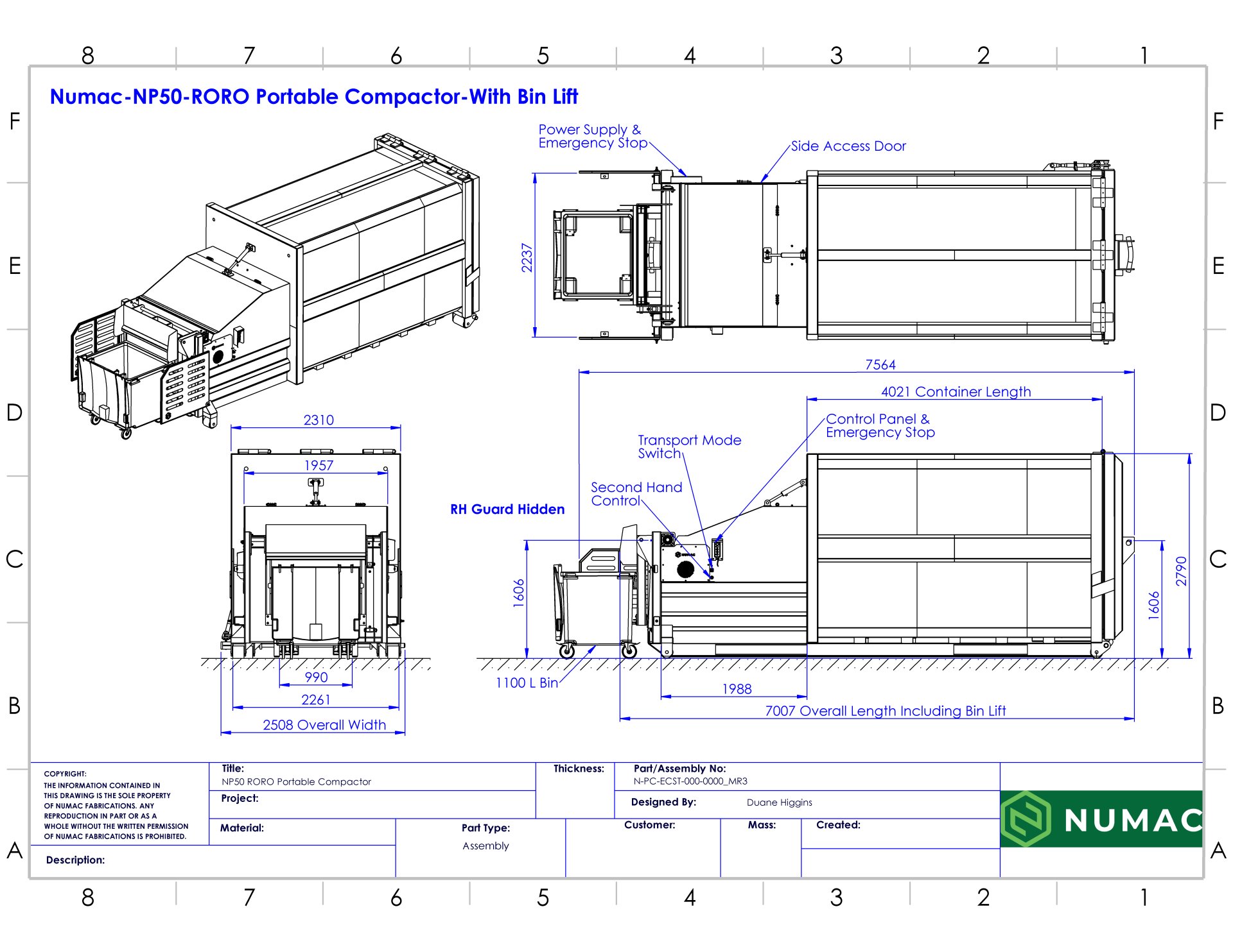 Numac NP50 Portable Compactors | Numac UK & Ireland