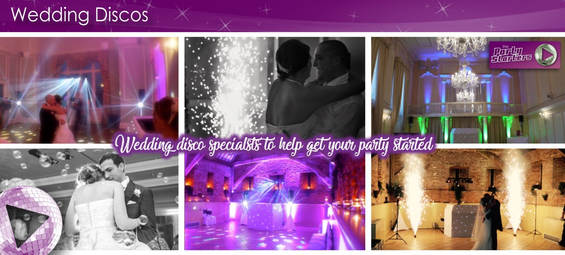 Disco Event Specialists for Weddings, Teens & Kids Parties