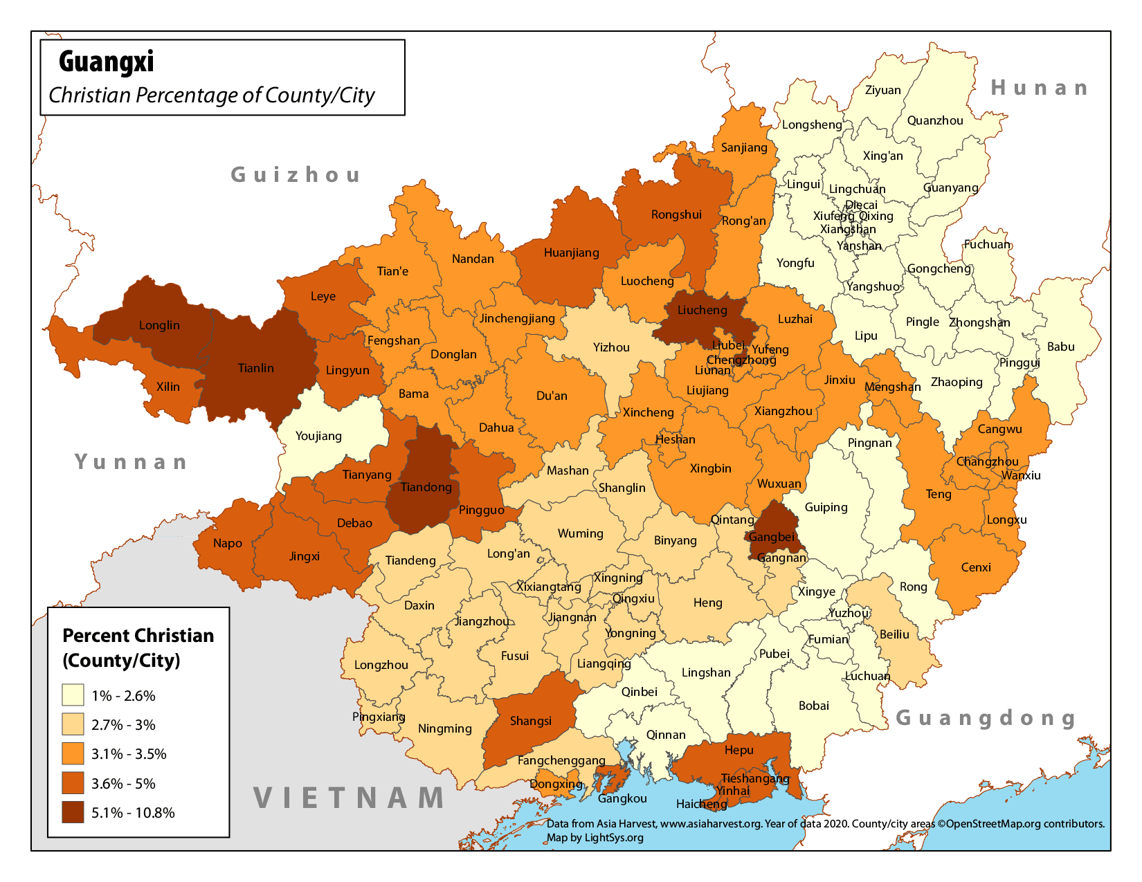 Guangxi Autonomous Region - Asia Harvest