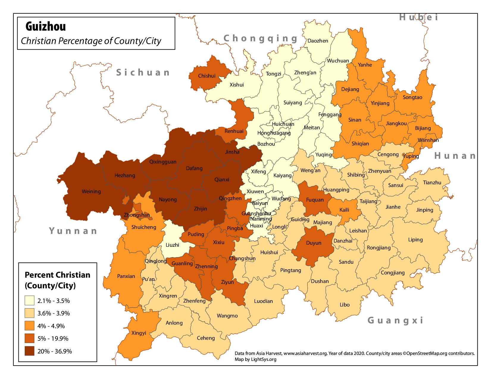 Guizhou Province - Asia Harvest