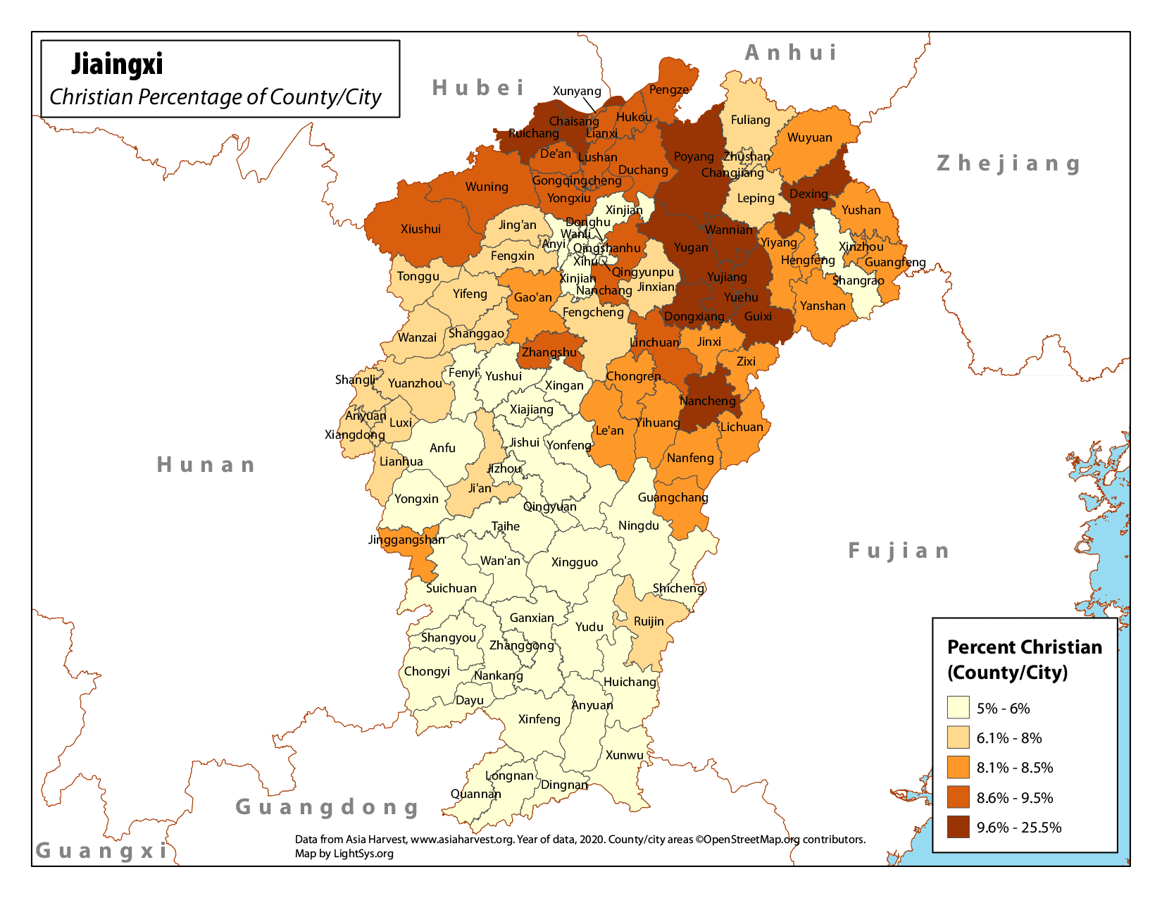 Jiangxi Province - Asia Harvest