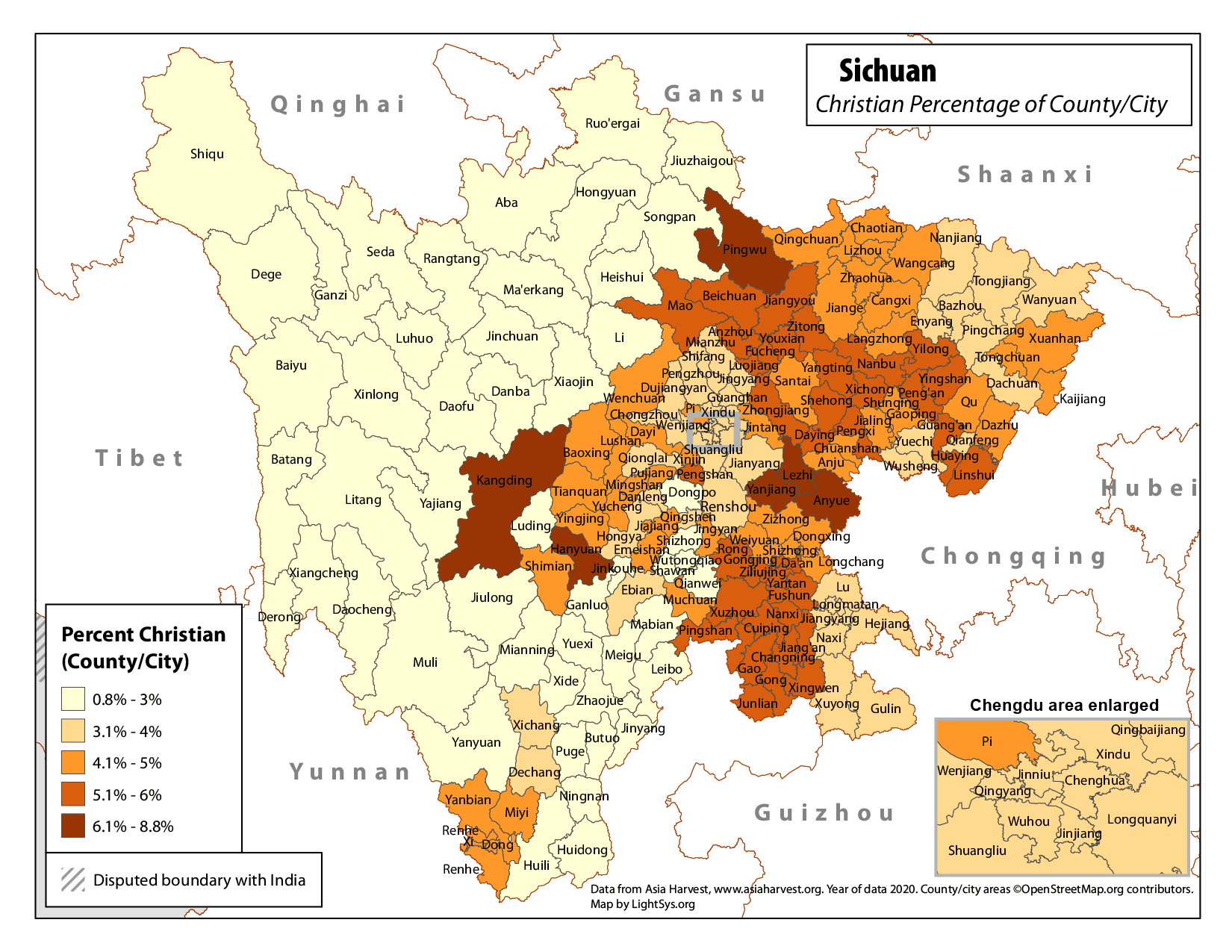 Sichuan Province - Asia Harvest