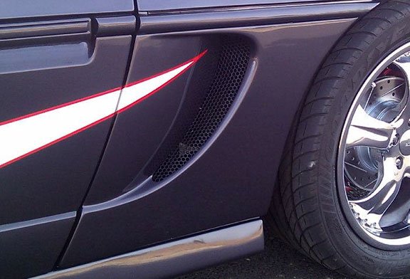 Pontiac Fiero GT Style #1 Side Scoops