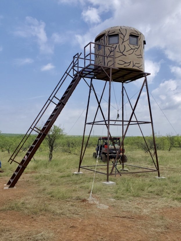 Product Photos | Tank Blinds - Deer Blinds Built In Texas