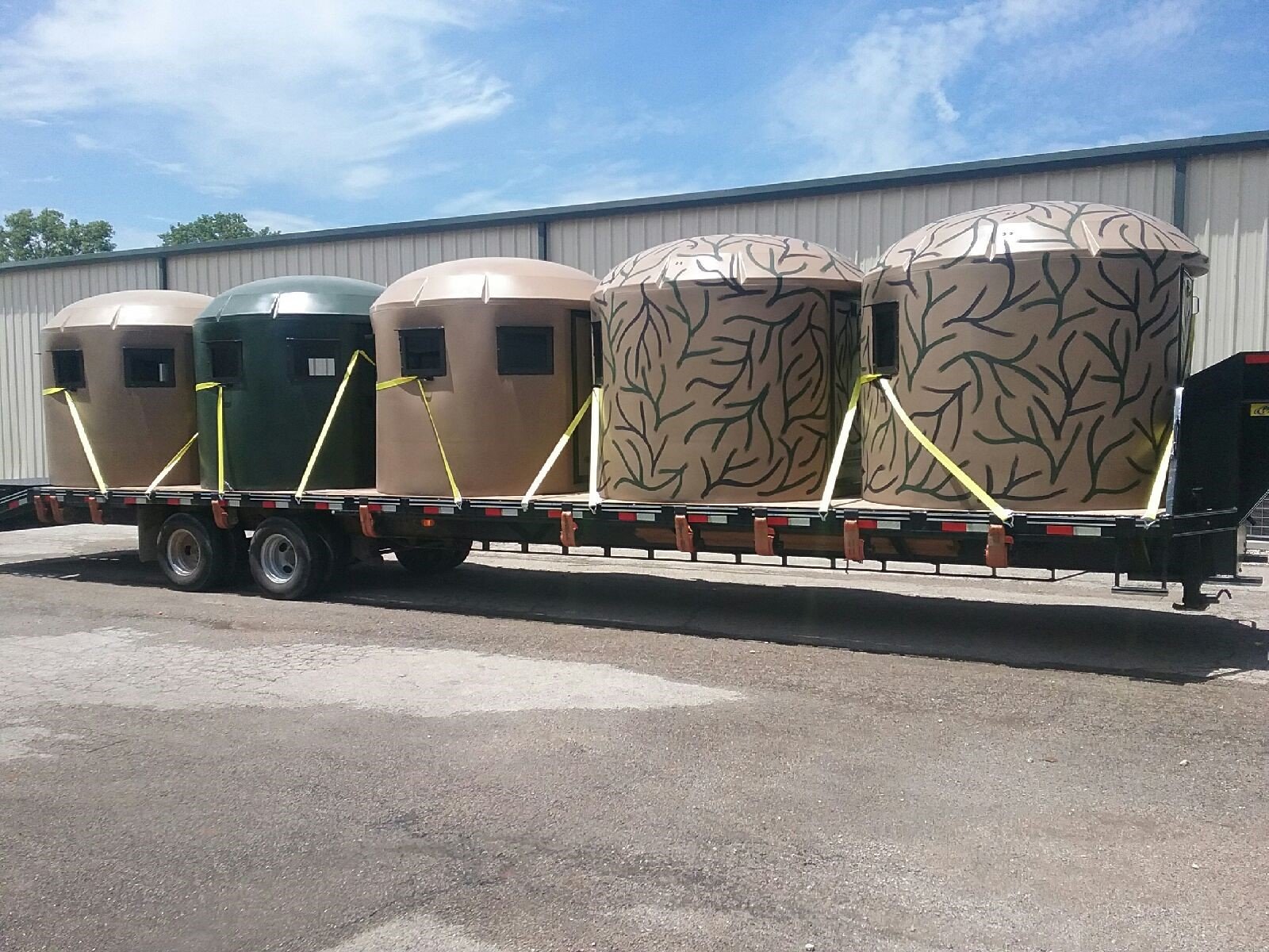 Product Photos | Tank Blinds - Deer Blinds Built In Texas