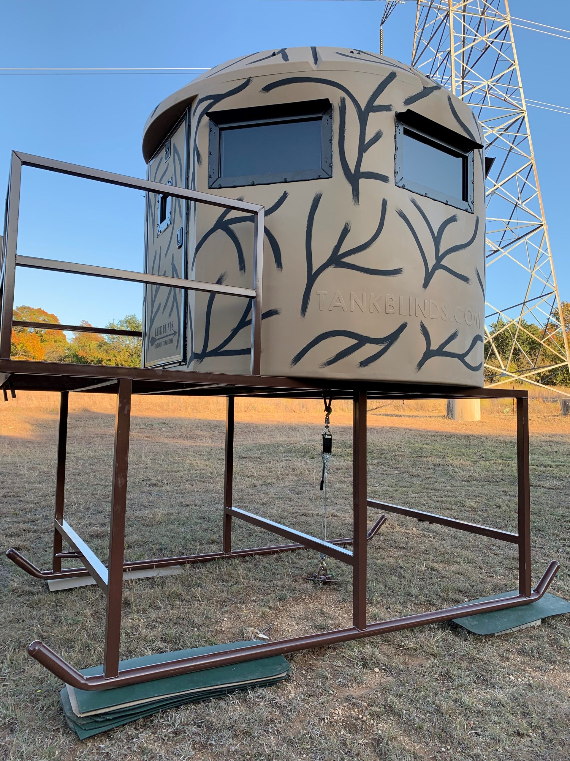 Product Photos | Tank Blinds - Deer Blinds Built In Texas