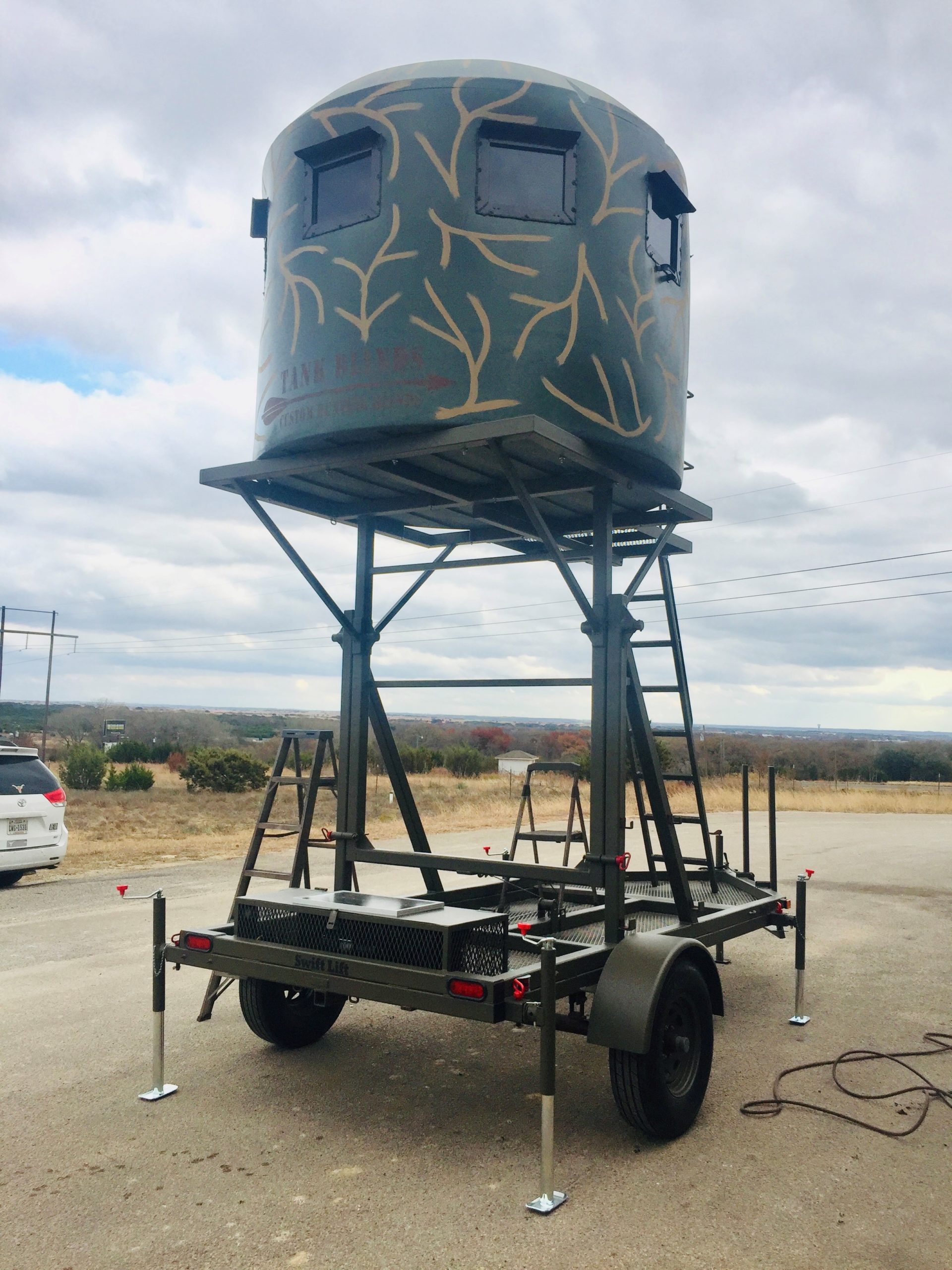 Product Photos | Tank Blinds - Deer Blinds Built In Texas
