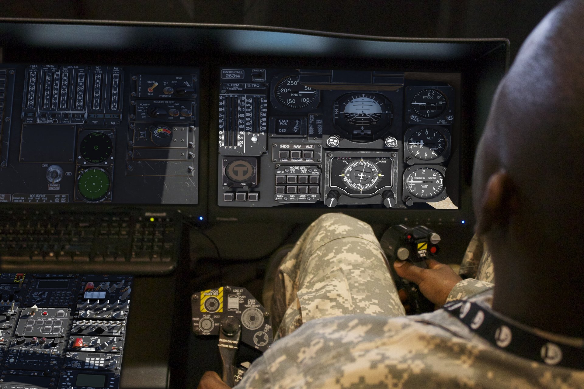 RYAN AEROSPACE (AUSTRALIA) - Helicopter simulation - HELICREW Black Hawk