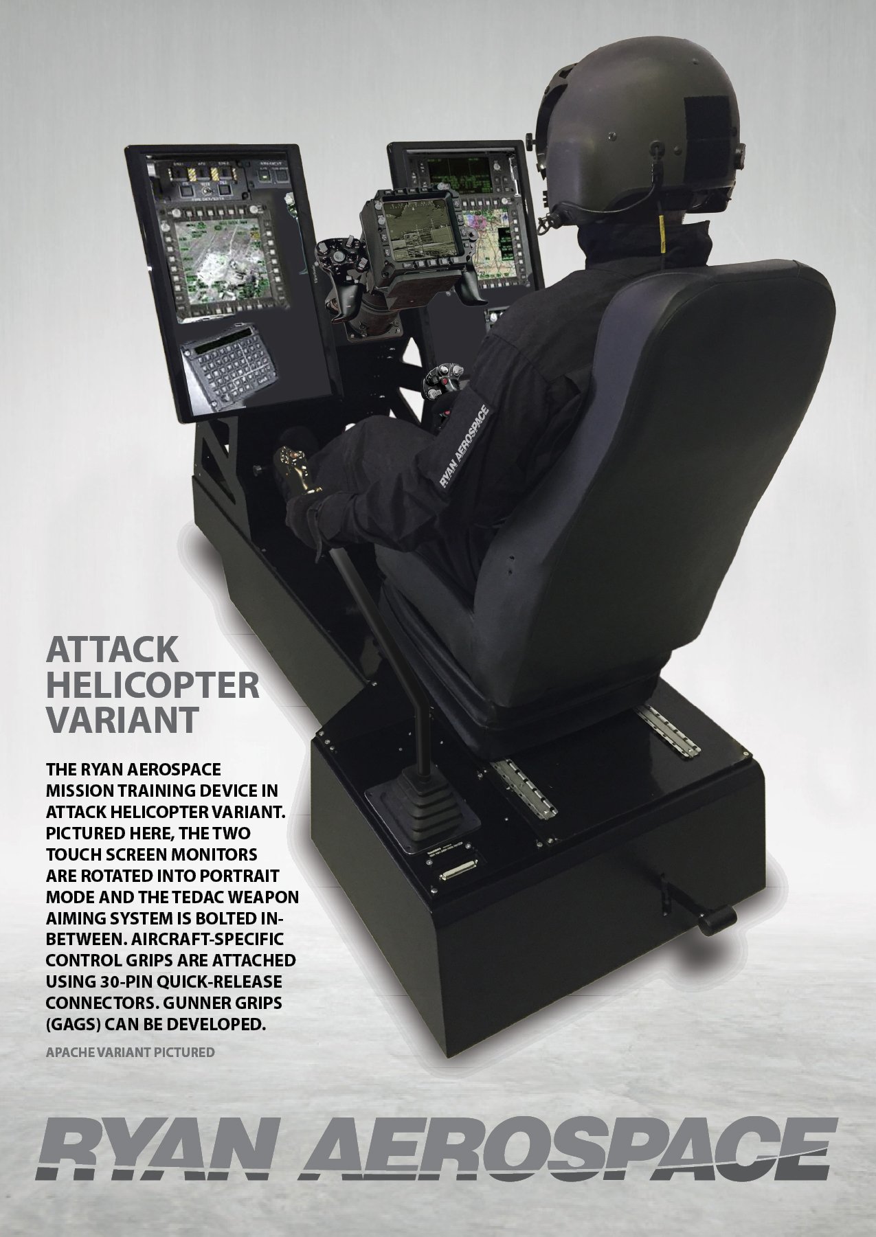 RYAN AEROSPACE (AUSTRALIA) - Helicopter simulation - MILITARY MISSION TRAINERS