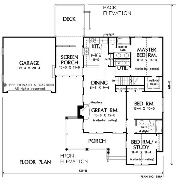 Unfinished Basement Floor Plans
