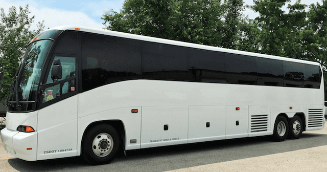 56 Passenger Motor Coach Bus Rental Service Des Moines Iowa