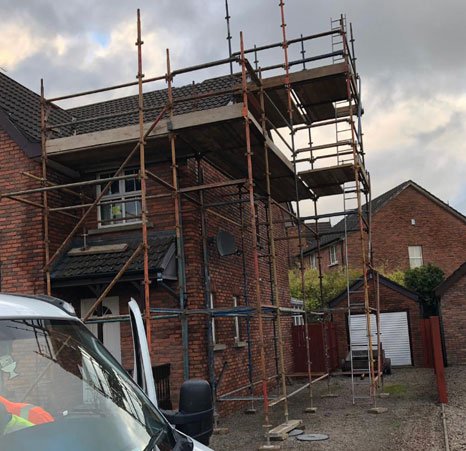Private scaffold | D.B Scaffolding Ltd