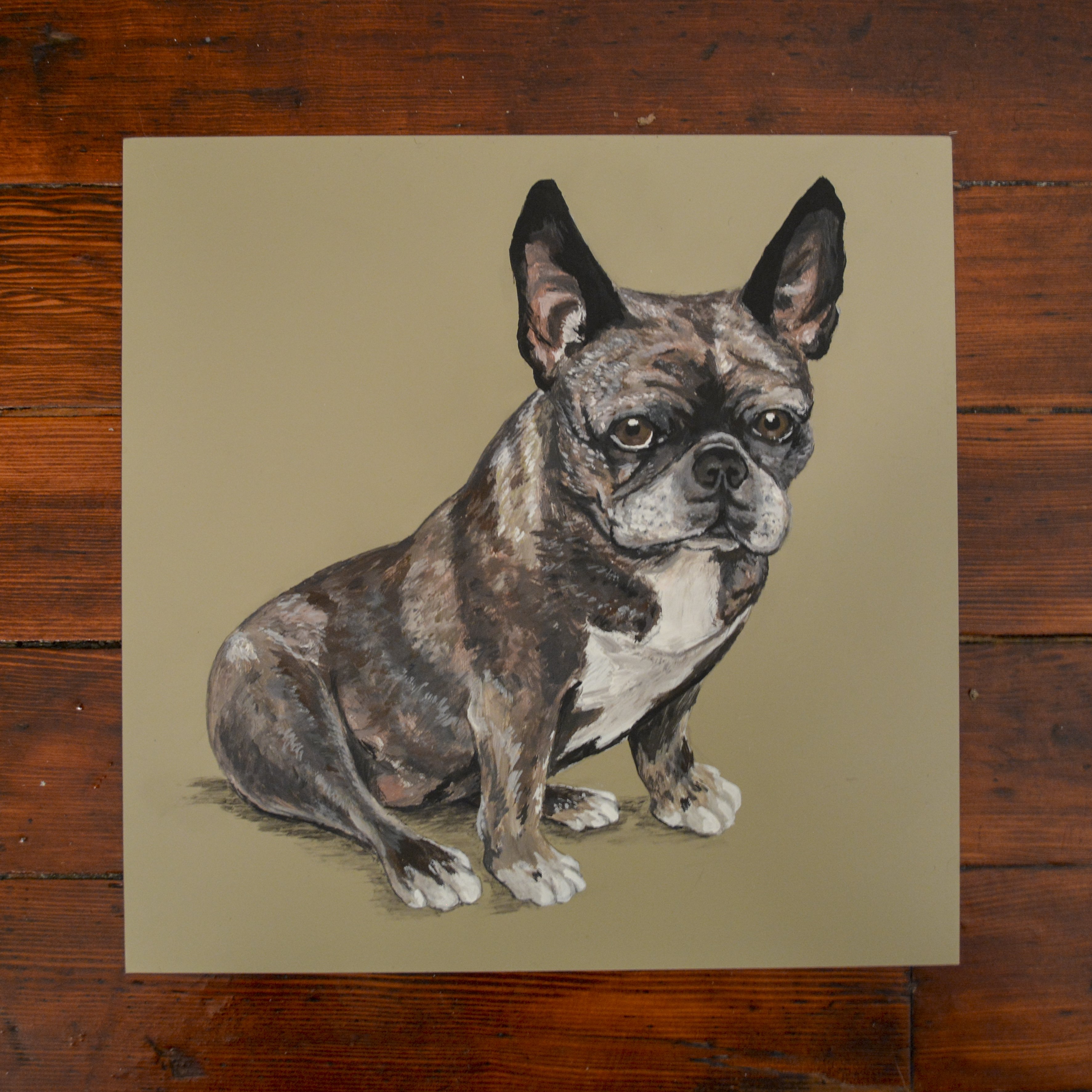 Acrylic & Watercolor Painting by Craig Crossley