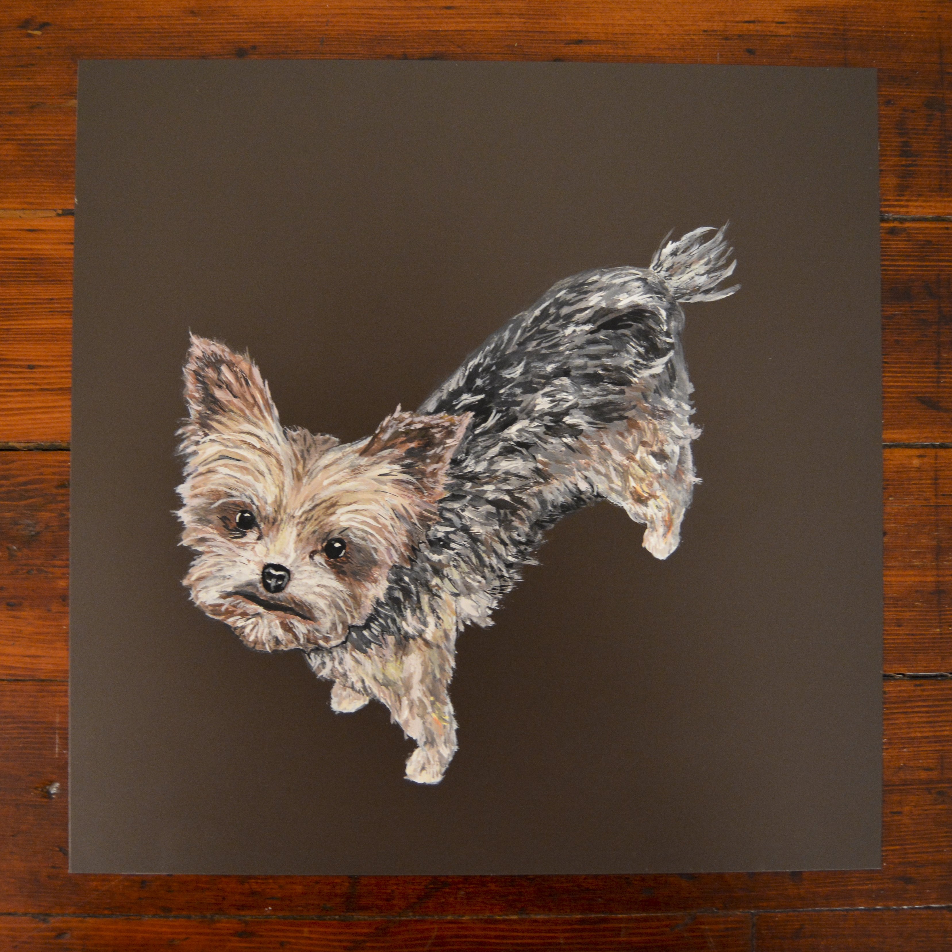 Acrylic & Watercolor Painting by Craig Crossley