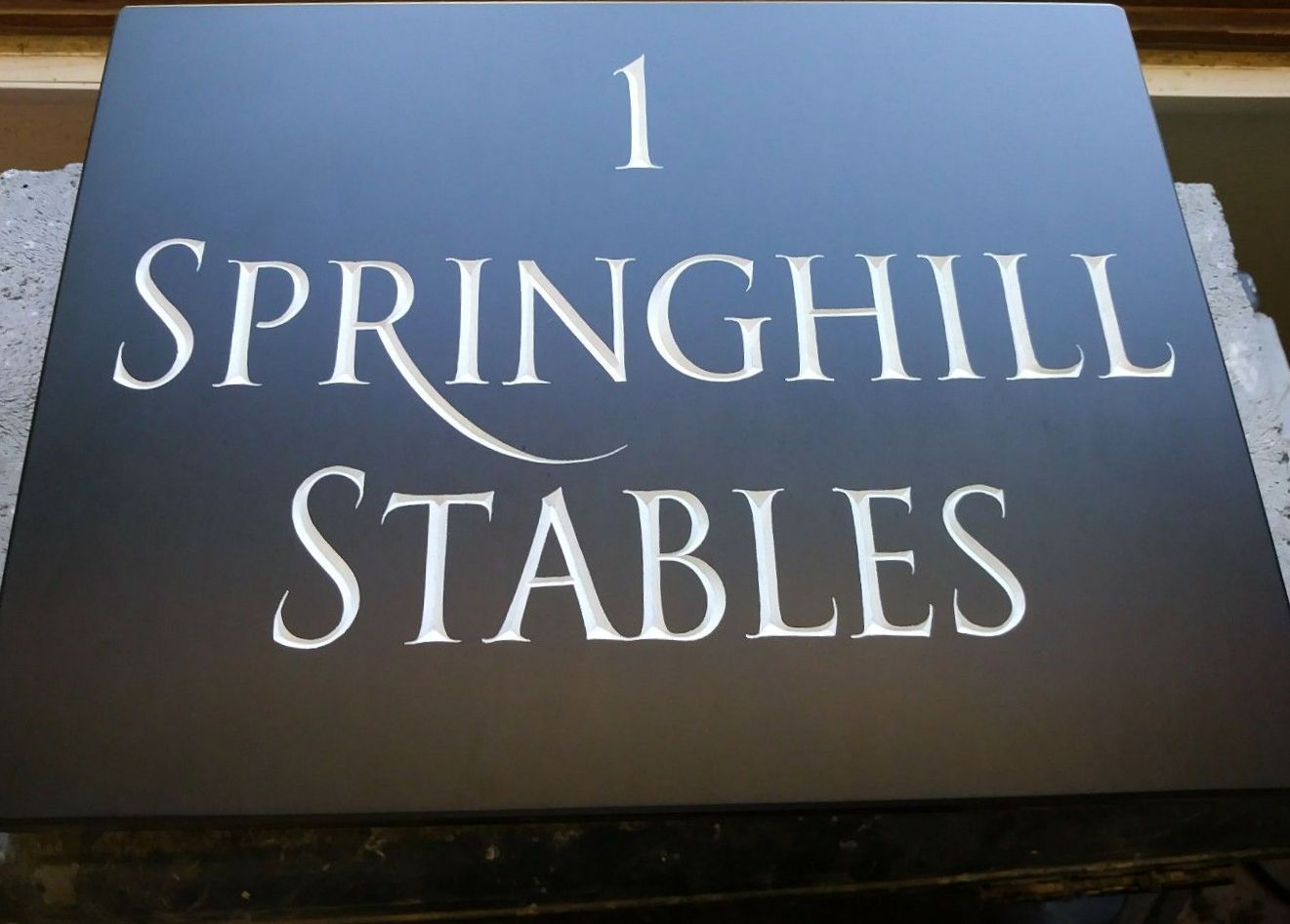 LETTERING & FINISHES