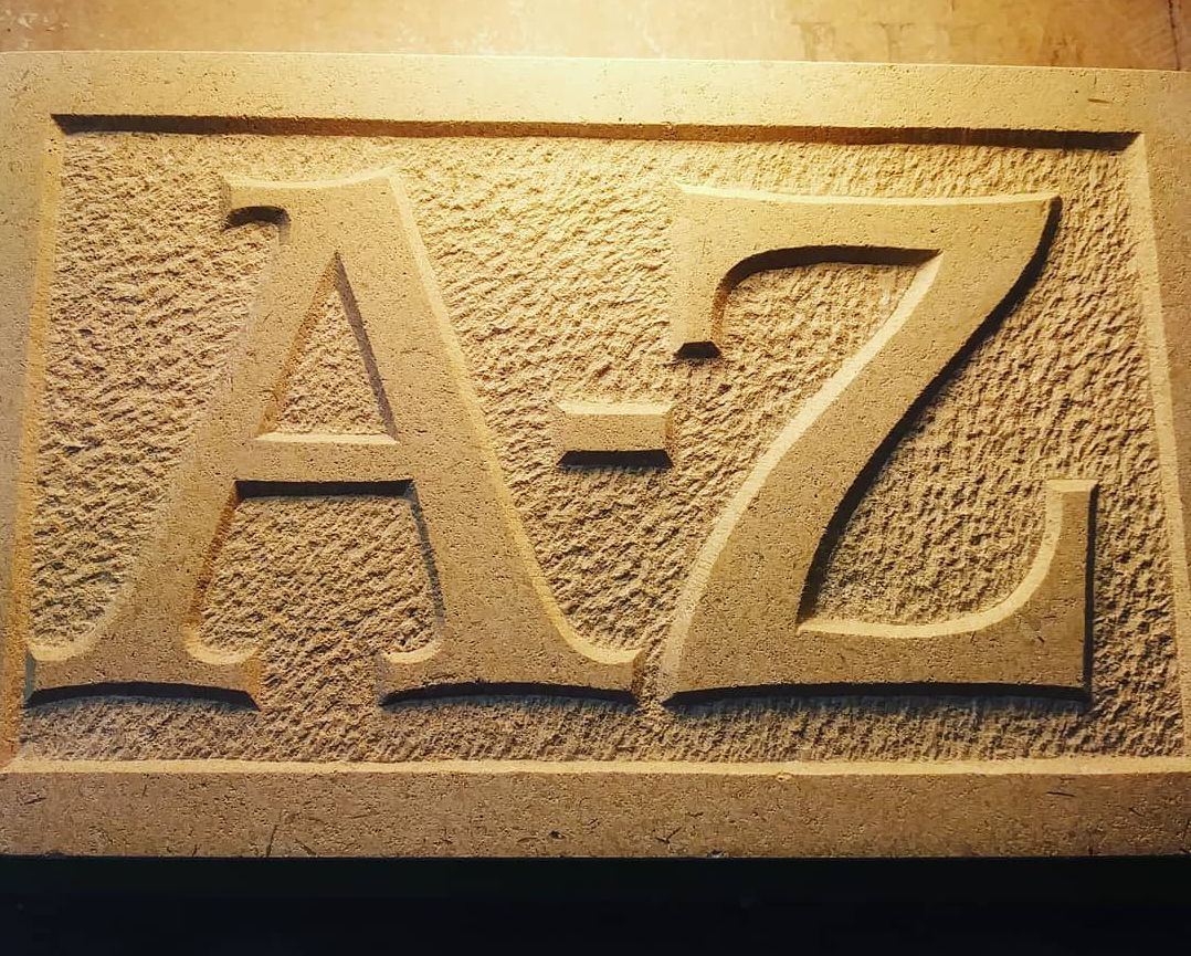 LETTERING & FINISHES