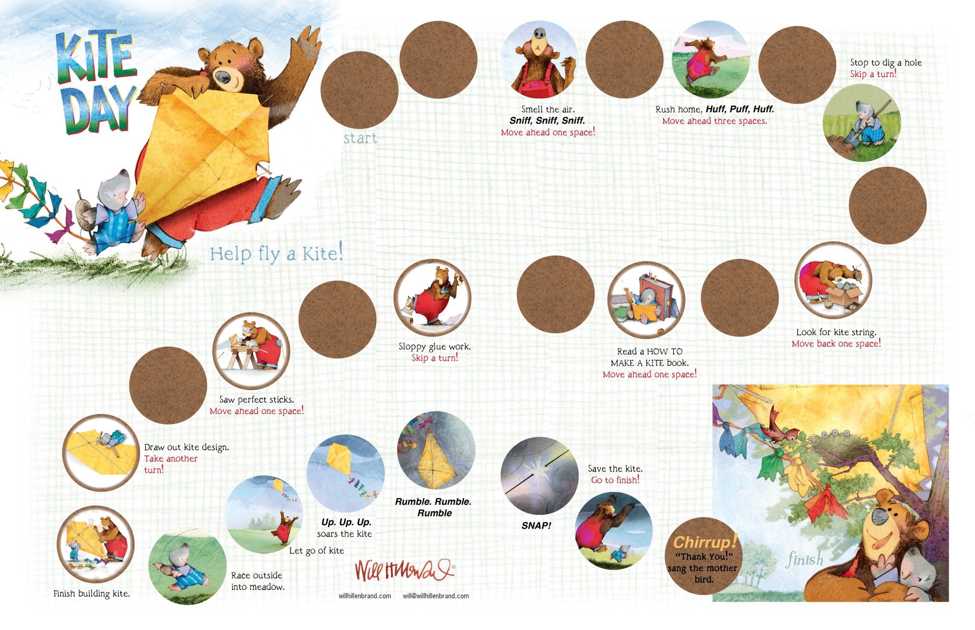 Kite Day Activities | Will Hillenbrand Illustration/Fine Art