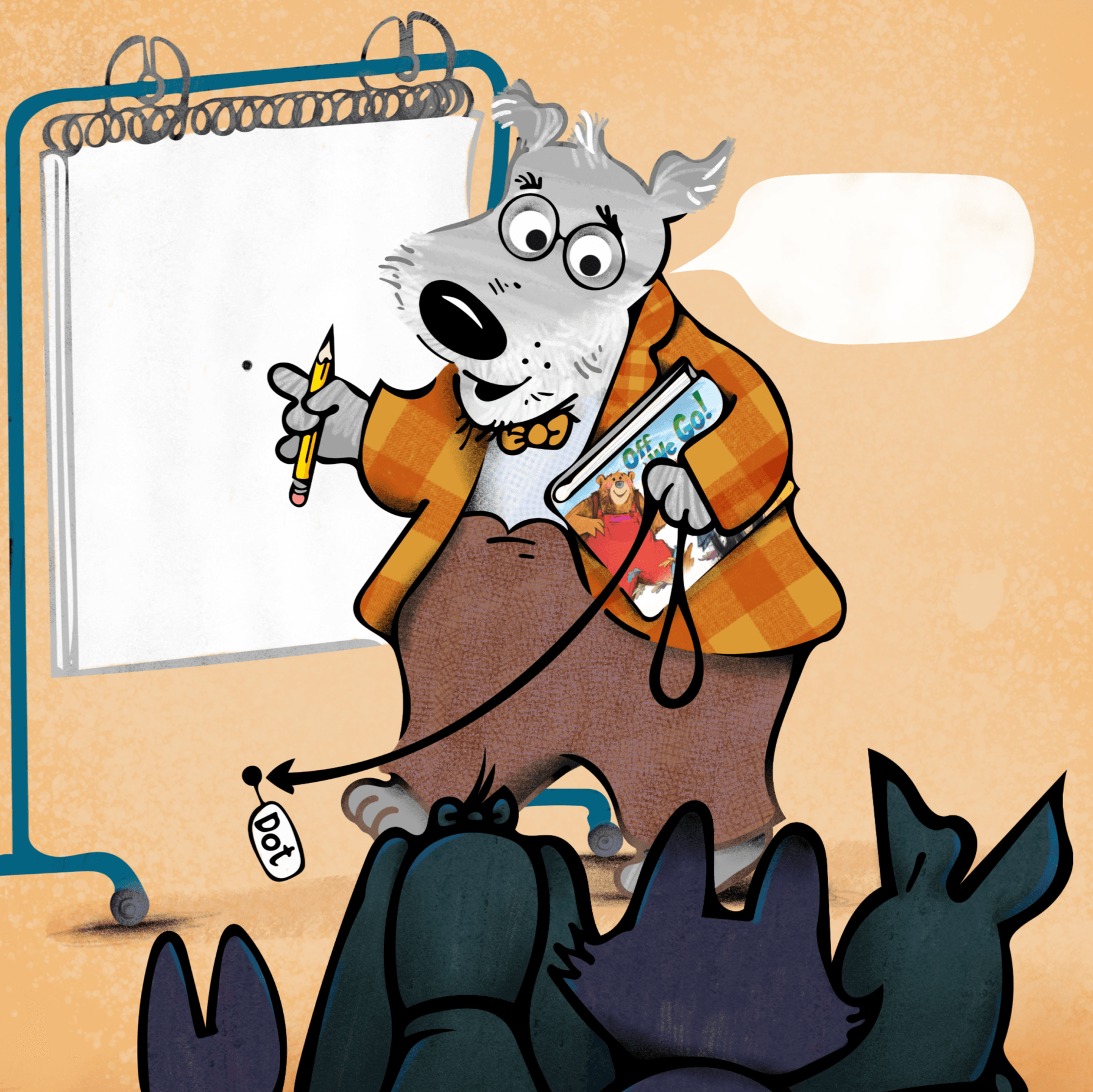 Mighty Reader | Fine Art Illustration