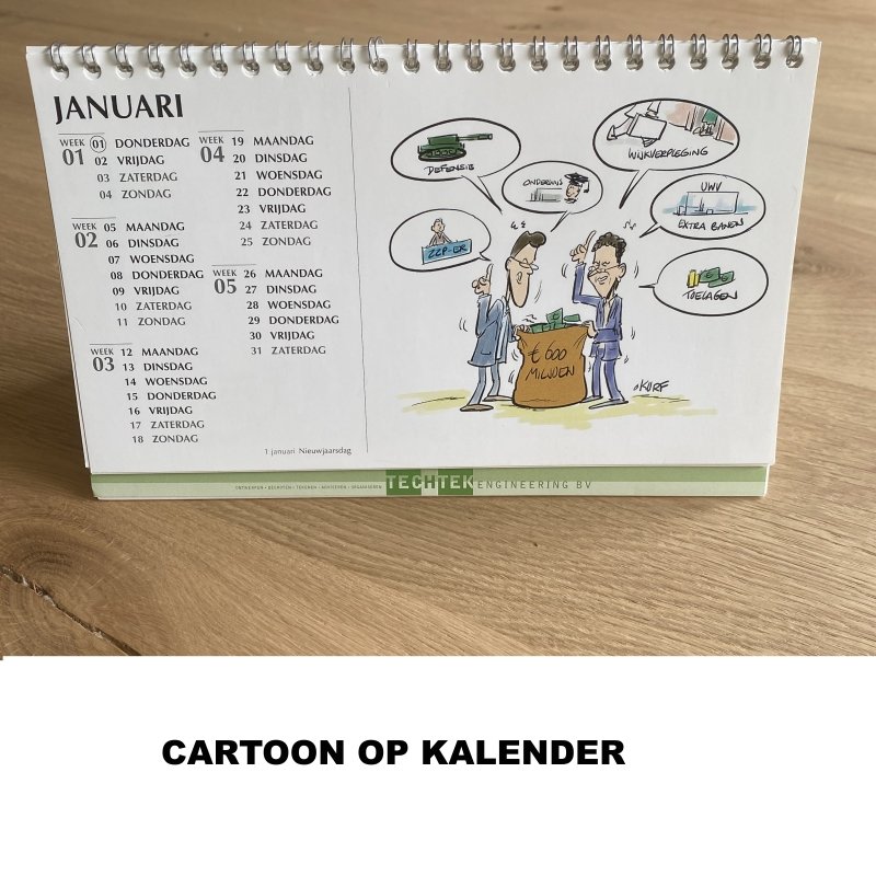 CARTOONTEKENAAR John Korver (Kurf)