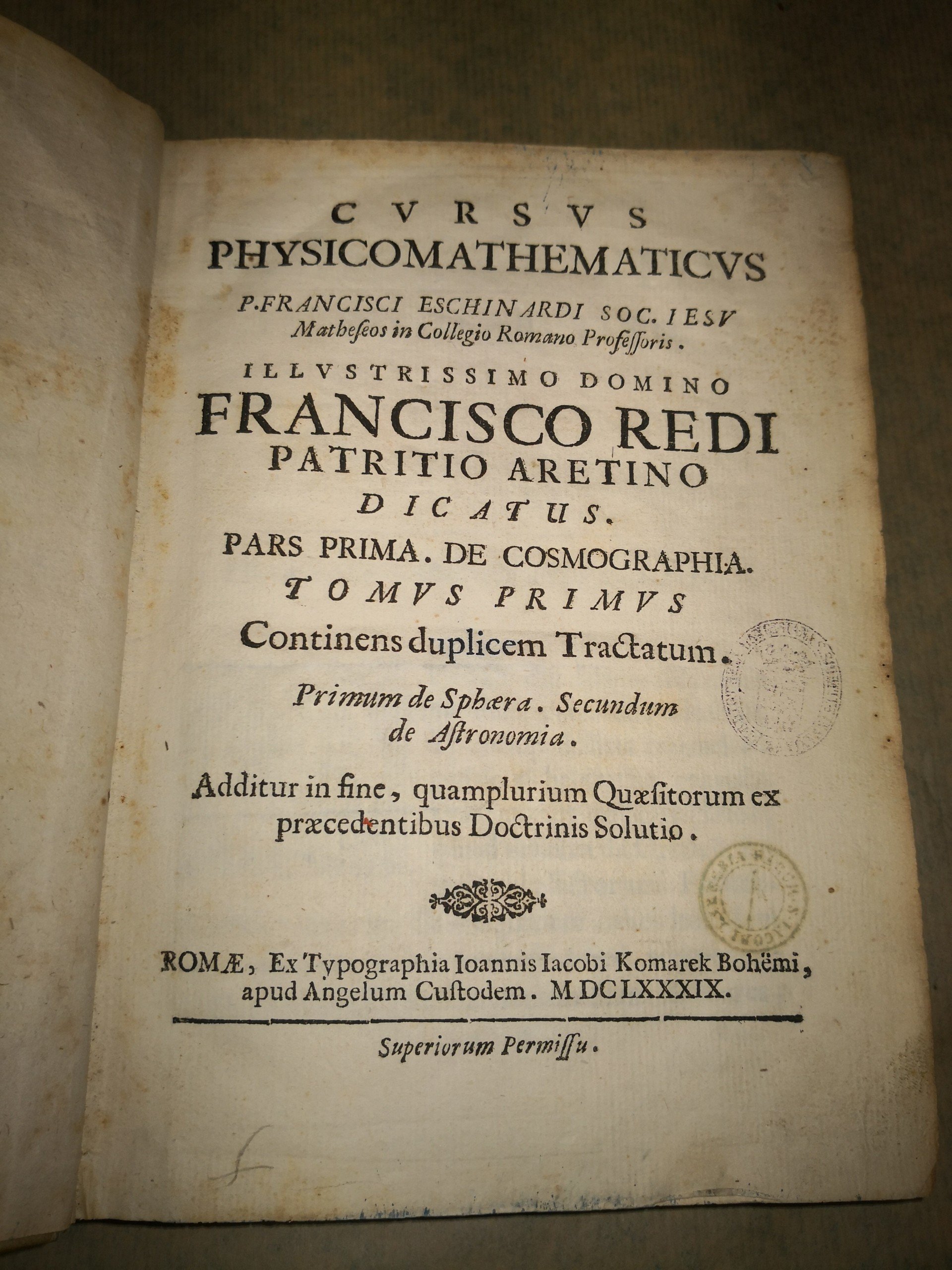 Letteratura scientifica - Roma - LIBRERIA CESARETTI AL COLLEGIO ROMANO