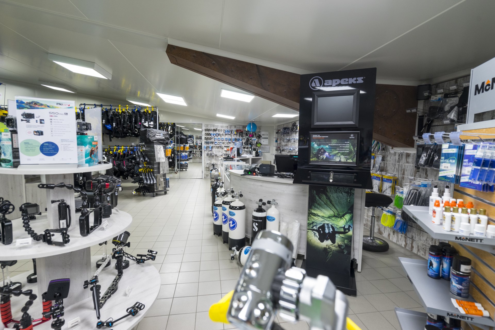 Notre magasin | Diving Shop Immersion