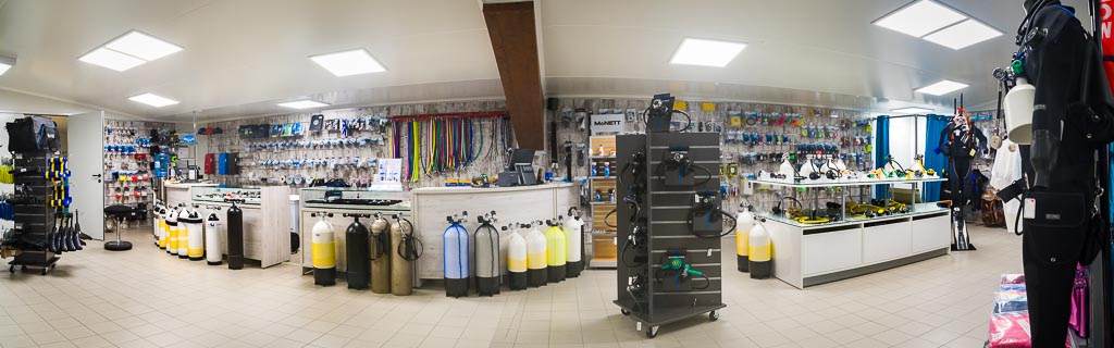 Notre magasin | Diving Shop Immersion