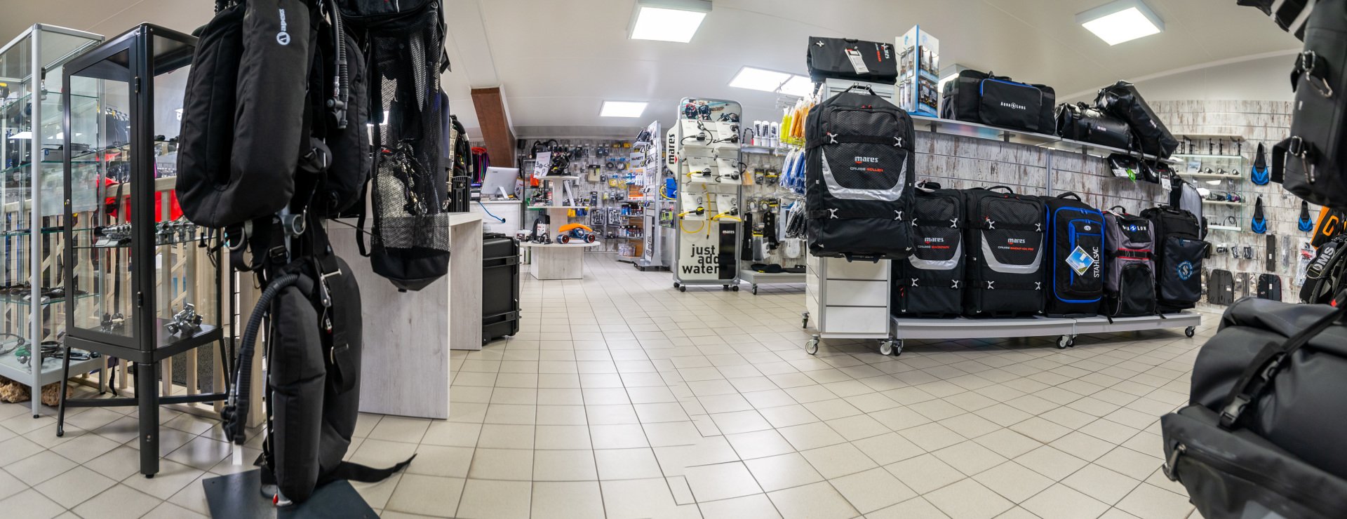 Notre magasin | Diving Shop Immersion